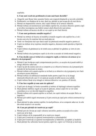 Chestionar privind-stilurile-parentale | DOC