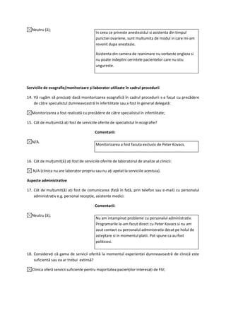 Chestionar feedback fiv 4 kaali institute budapesta | PDF