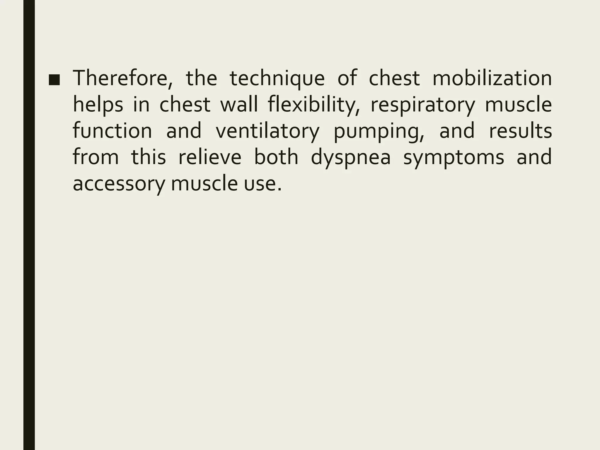 Chest mobilization exercises, Butterfly Technique | PPTX