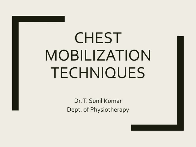 Chest mobilization exercises, Butterfly Technique | PPTX