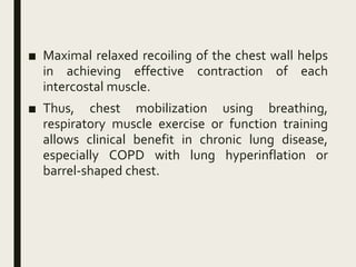 Chest mobilization exercises, Butterfly Technique | PPTX