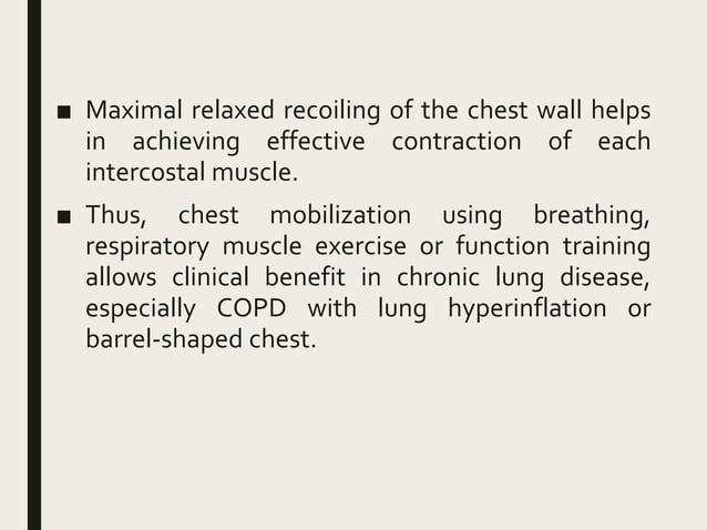 Chest mobilization exercises, Butterfly Technique | PPTX