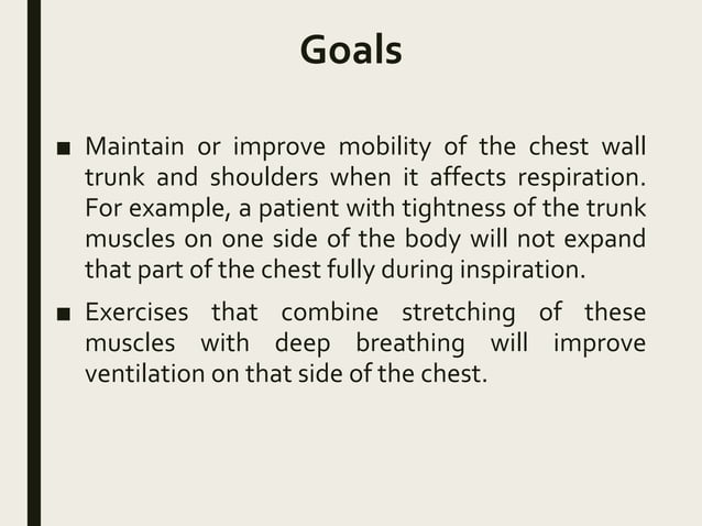 Chest mobilization exercises, Butterfly Technique | PPTX