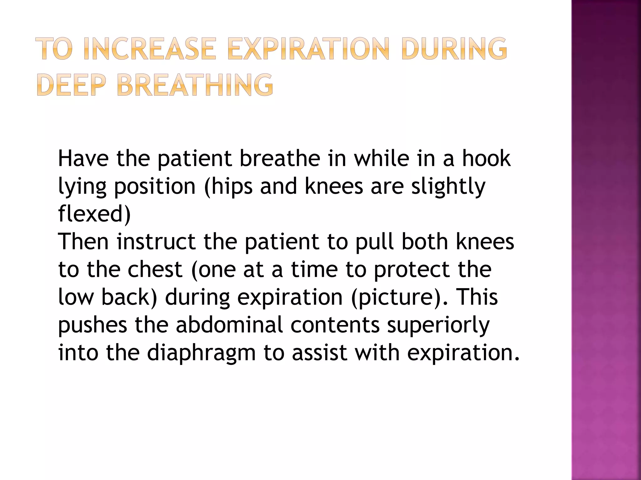 Chest mobilization techniques | PPTX