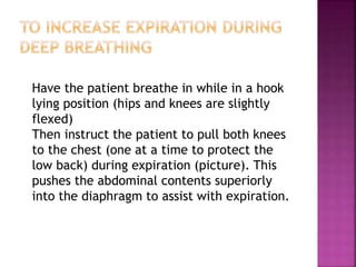 Chest mobilization techniques | PPTX