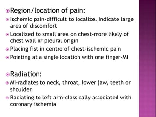 Chest pain | PPTX
