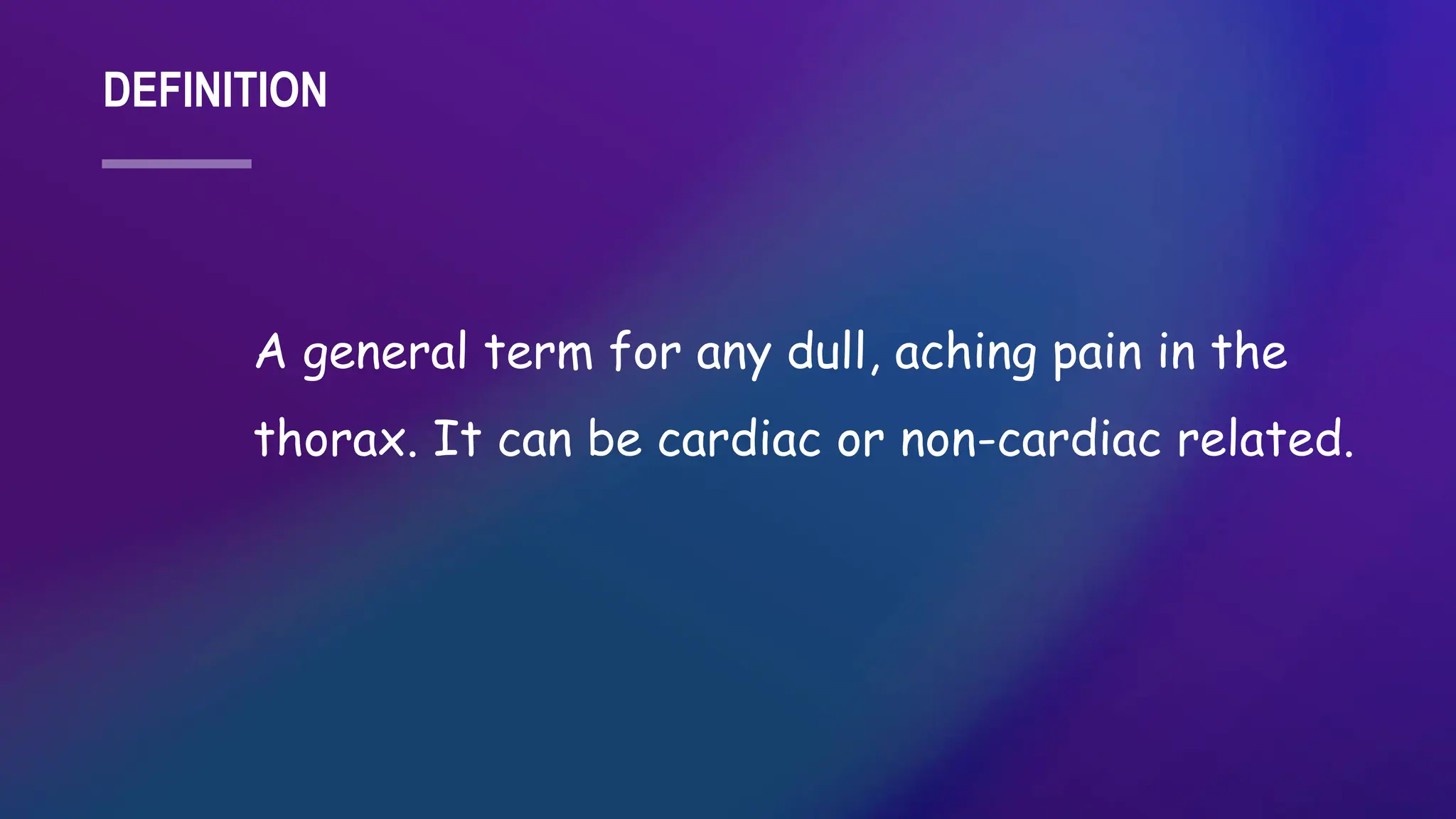chest pain,Davidson,cardiac chest pain,non cardiac pain | PPTX