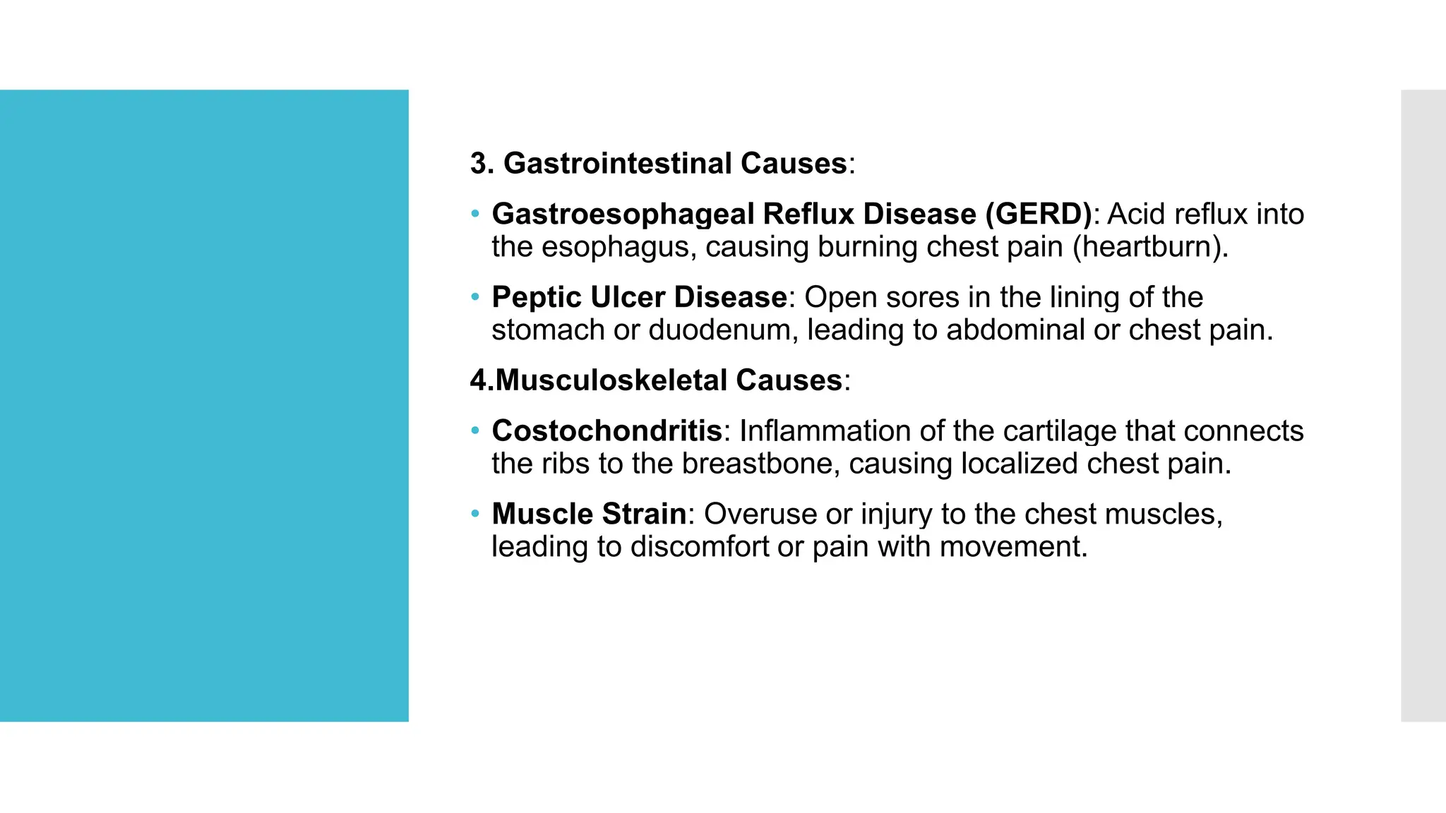 Chest pain :-INTRDUCTION,CAUSES,TREATMENT | PPTX