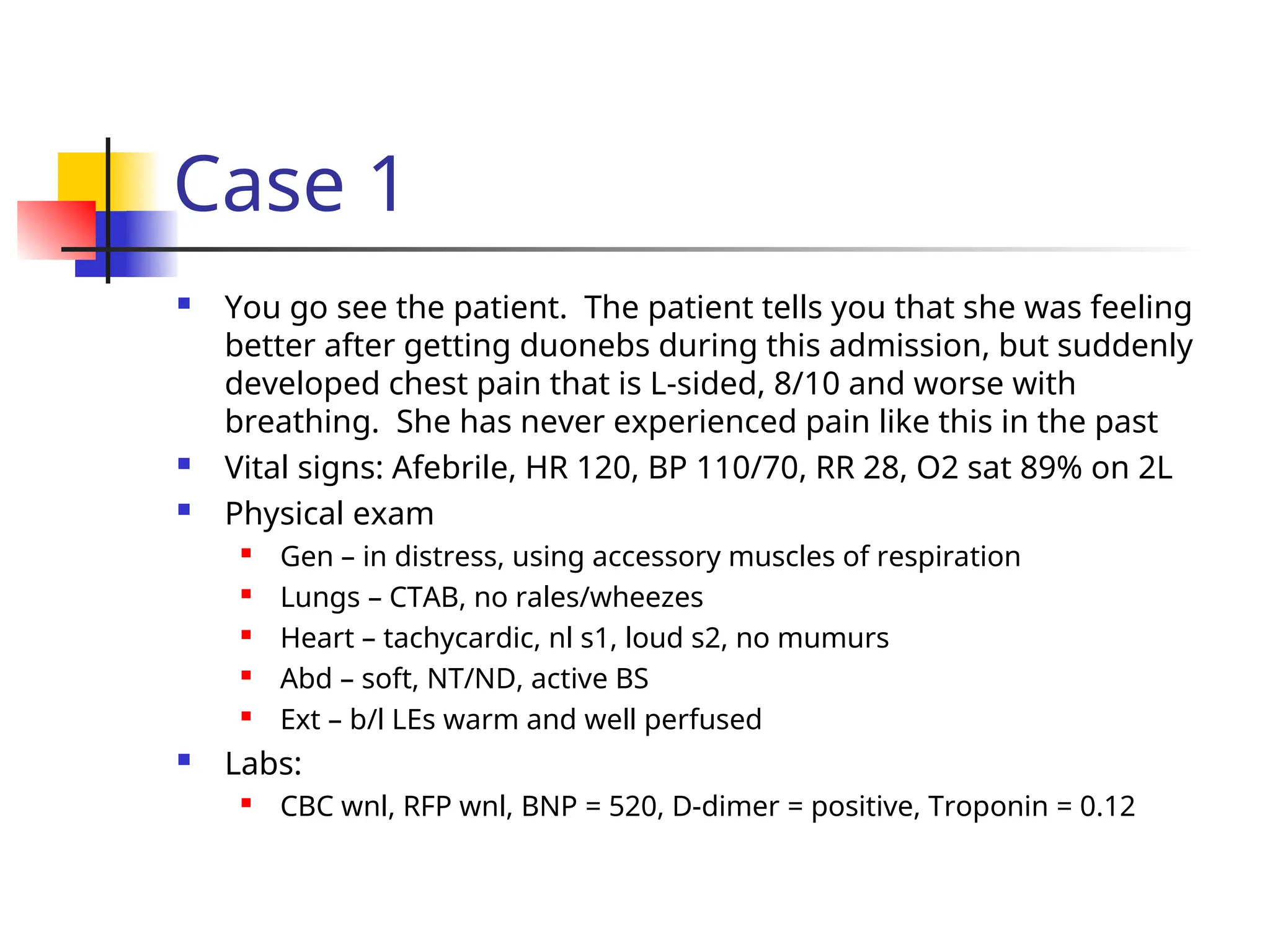 chest pain. Emergency department appraoch | PPT