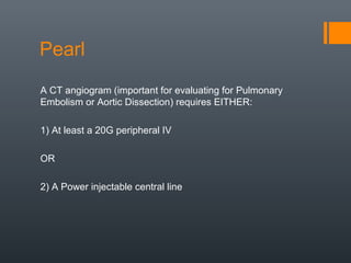 Approach to Chest Pain | PPT