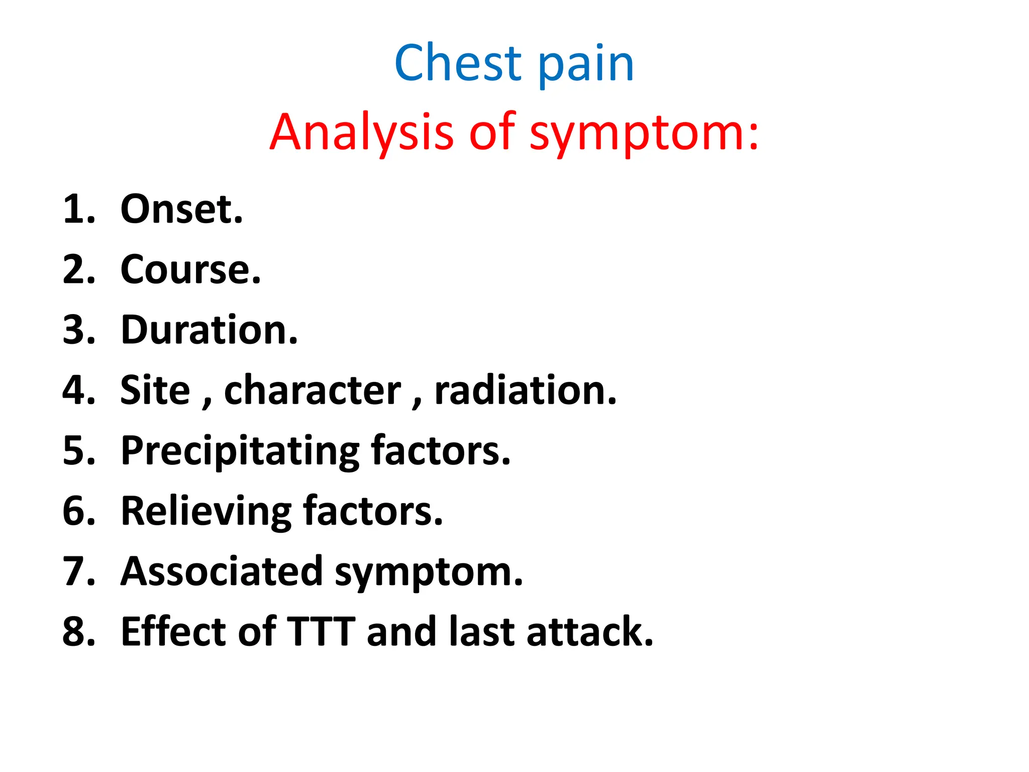Differential diagnosis of chest pain .pptx