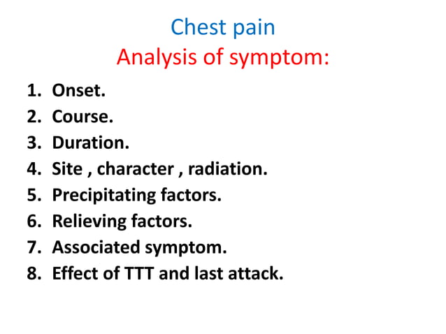 Differential diagnosis of chest pain .pptx