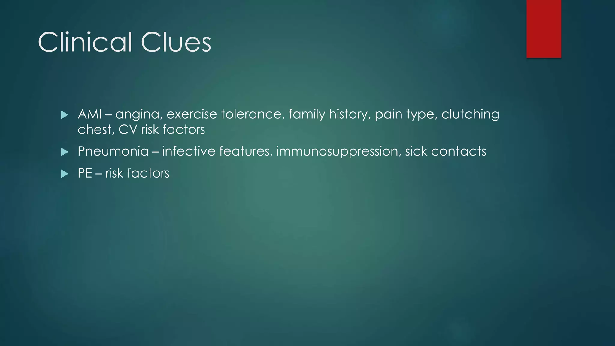 Chest pain emergencies | PPTX