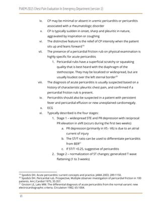 Chest Pain Evaluation In Emergency Department | PDF