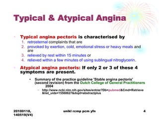 Chest pain in primary care | PPT