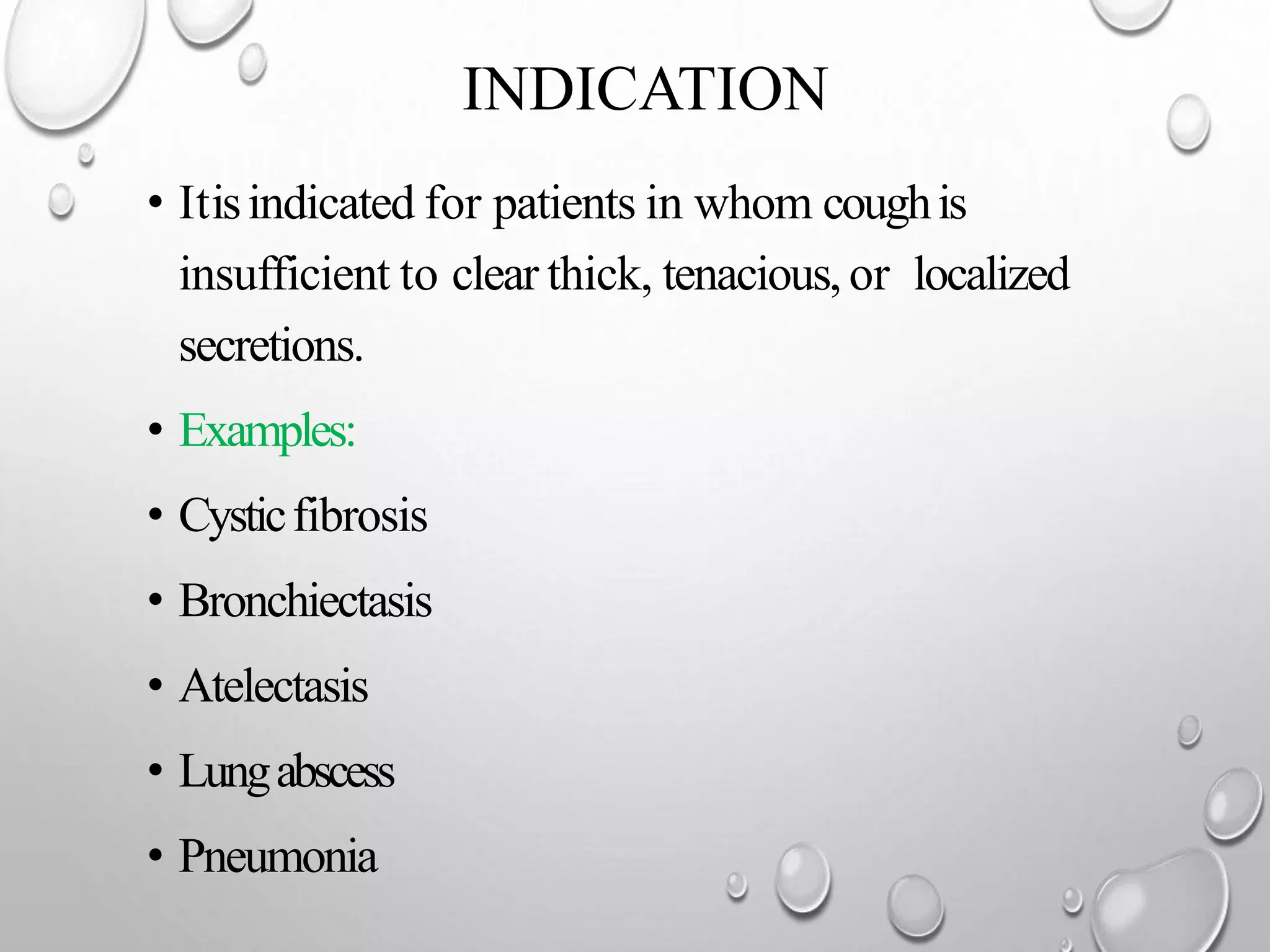 Chest physiotherapy | PPTX