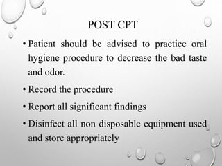 Chest physiotherapy | PPTX