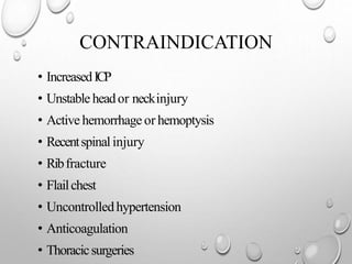 Chest physiotherapy | PPTX