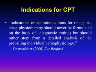 Chest Physiotherapy Dilemma.ppt