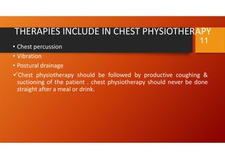 CHEST PHYSIOTHERAPY (MPP pdf).Ghana Baptist Universitypdf | PDF