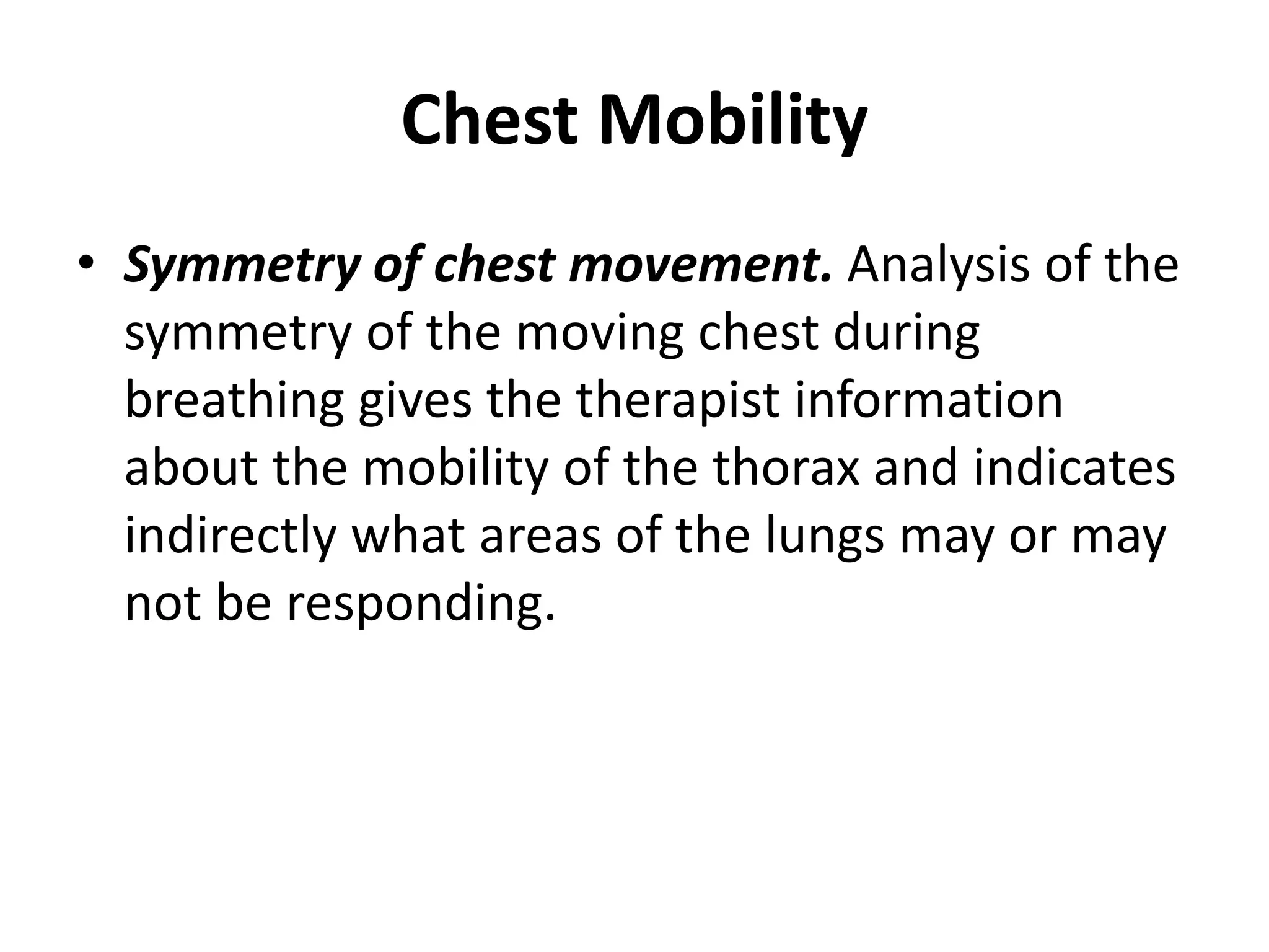 Techniques of chest physiotherapy and it's importance | PPT