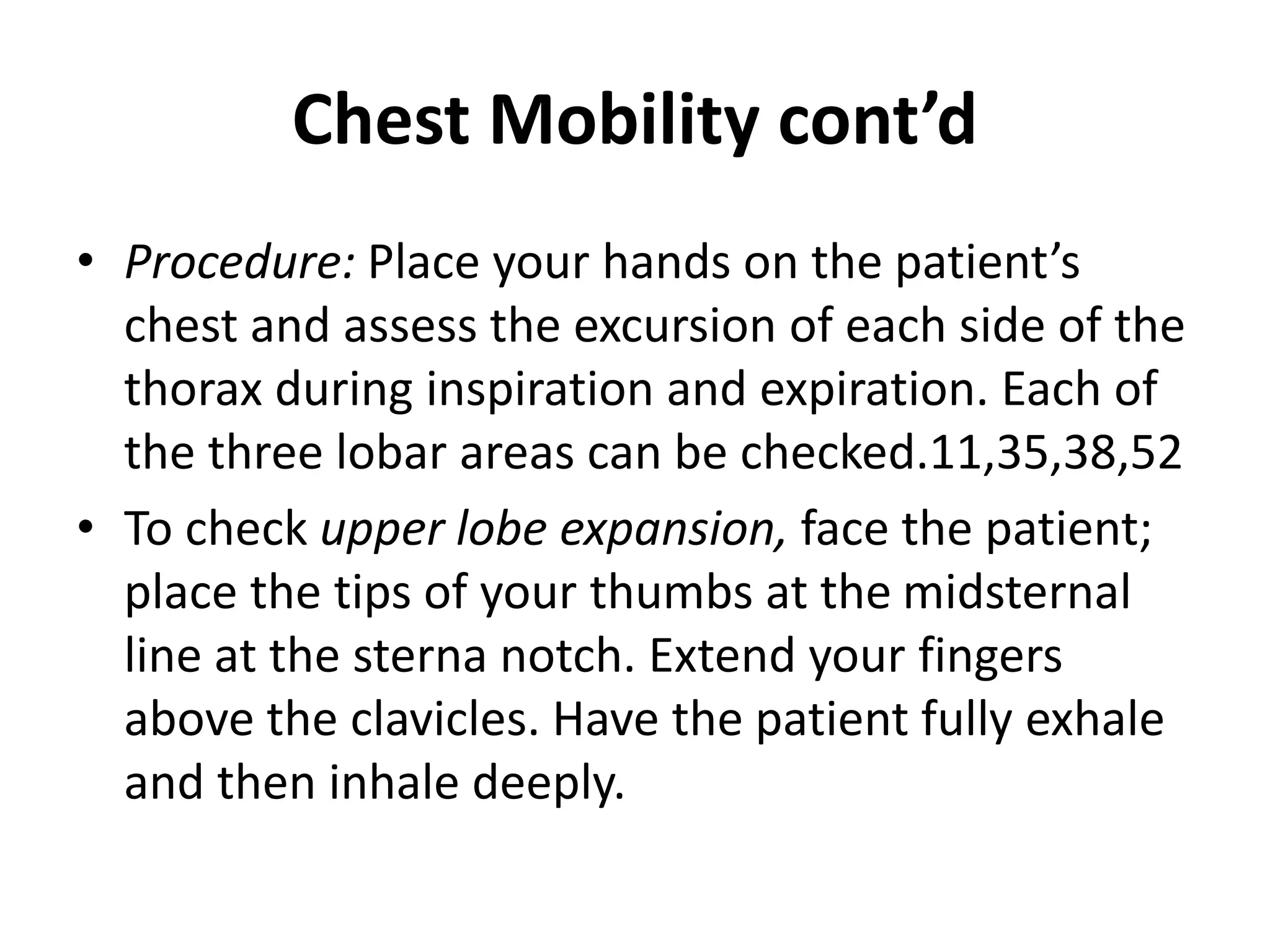 Techniques of chest physiotherapy and it's importance | PPT