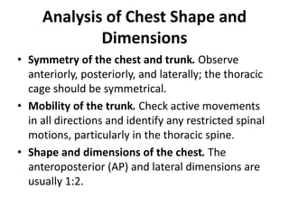Techniques of chest physiotherapy and it's importance | PPT