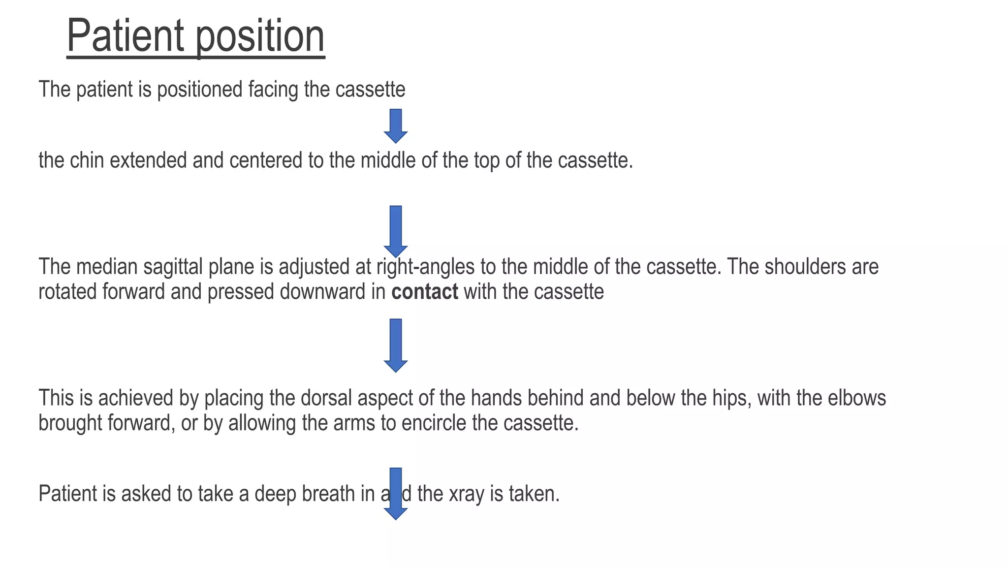 Chest radiography positioning and Technique.pptx