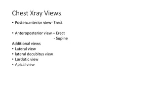 Chest radiography positioning and Technique.pptx