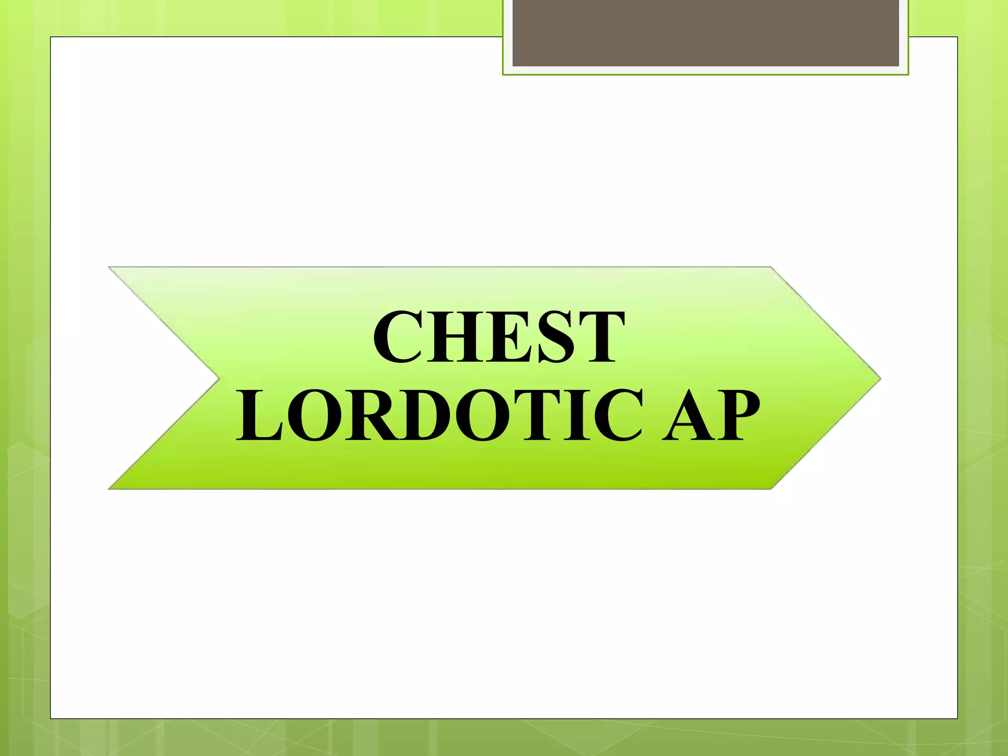 CHEST RADIOGRAPHY - Routine & special radiographs | PPTX