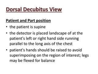 Chest radiography ppt | PPTX