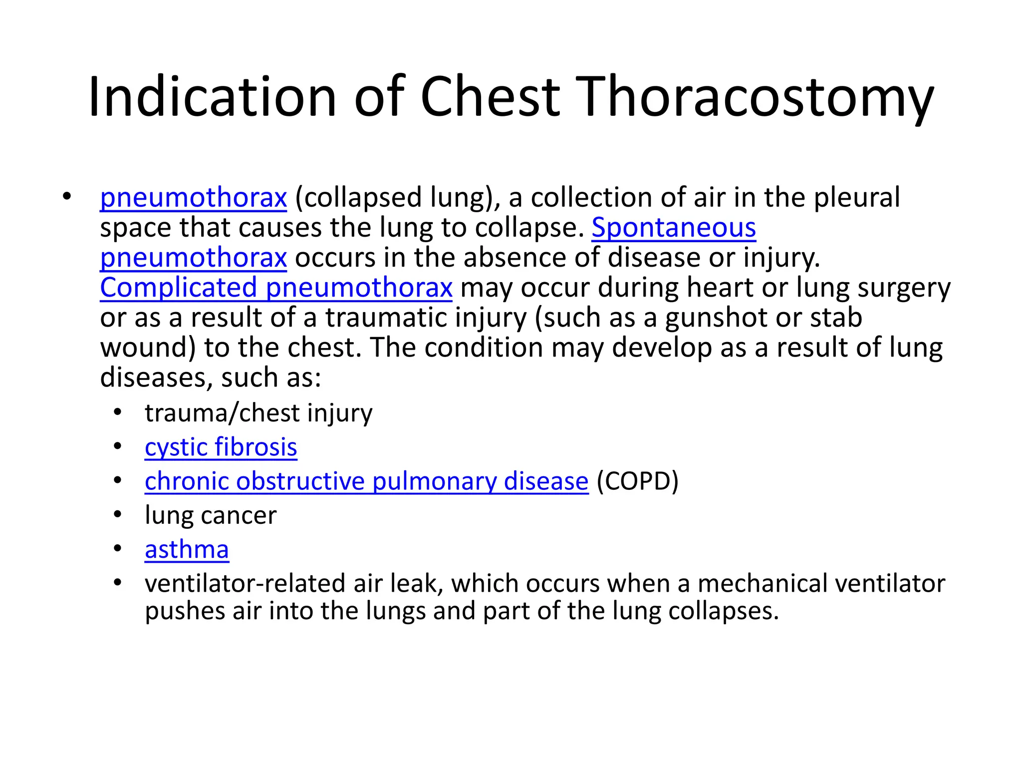 Mr. Ali Mushtaq Chest Thoracostomy.pptx. | PPT