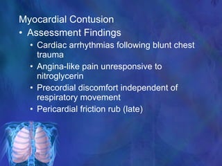 Chesttrauma | PPT