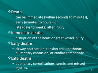 Chest trauma | PPT