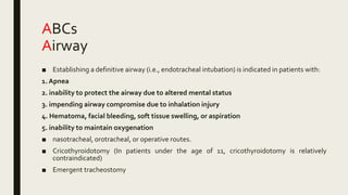 Chest trauma | PPTX