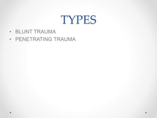 Chest trauma | PPT