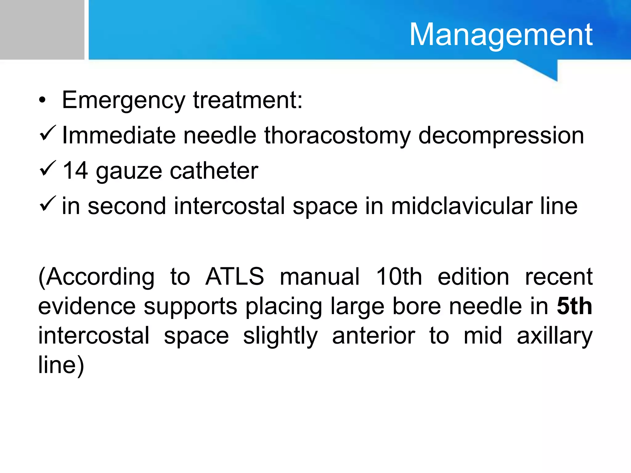 chest trauma | PPTX