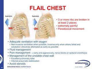 Chest Trauma (pedoman trauma tugas belajar) | PPT