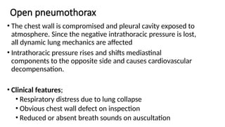 CHEST TRAUMA/ THORACIC TRAUMA or injury pptx | PPTX