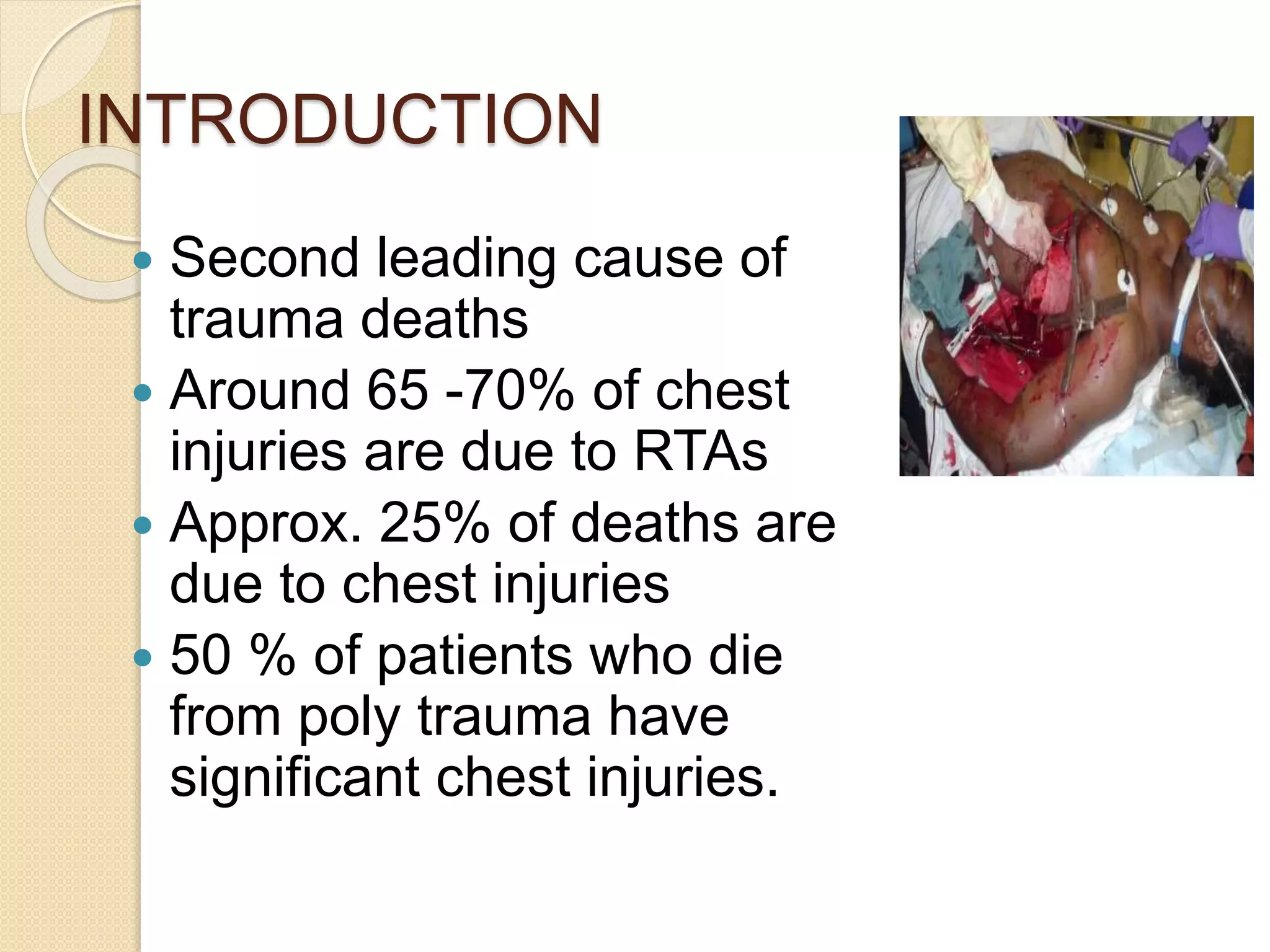 Chest trauma | PPTX