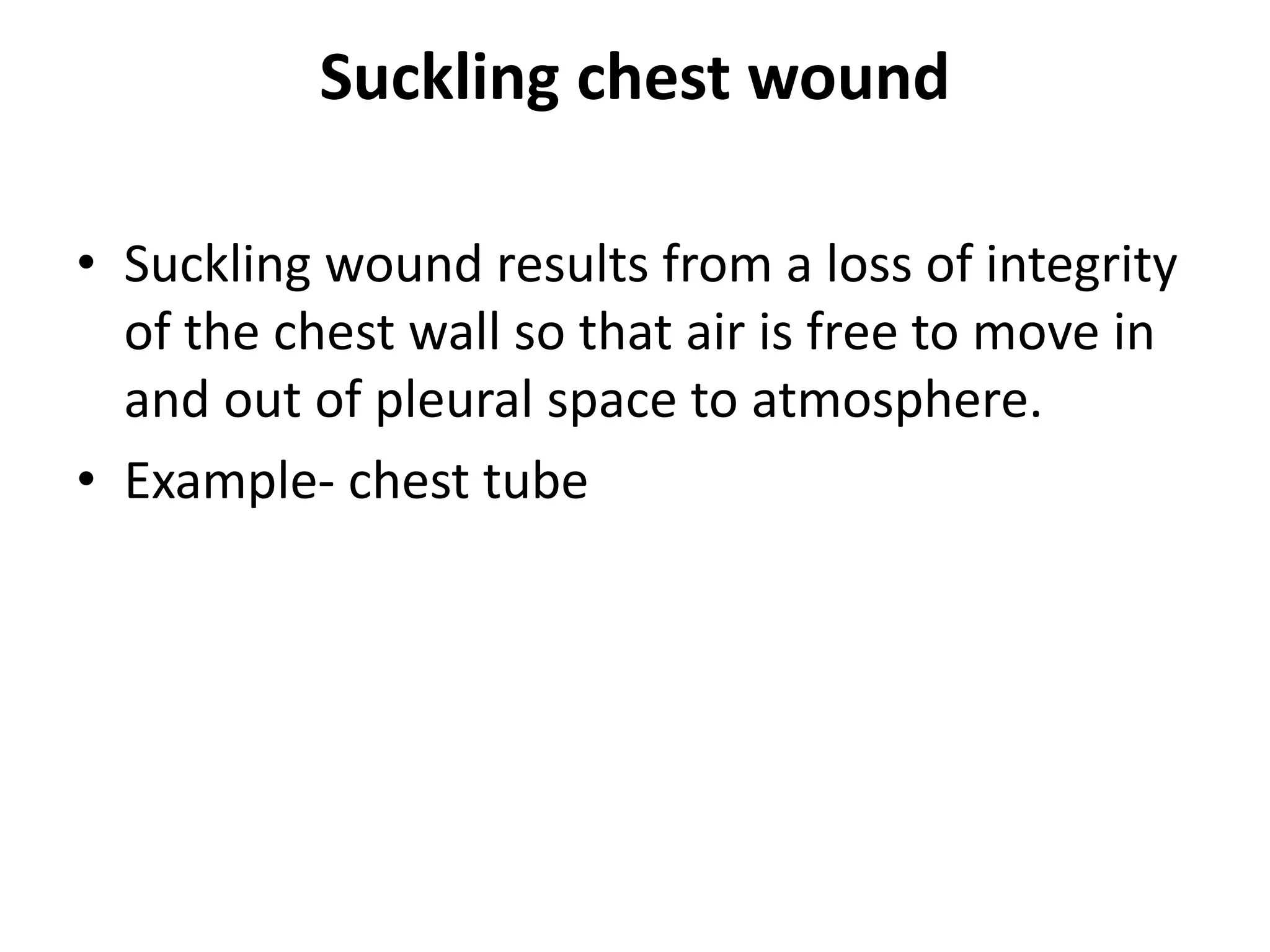 Chest trauma (Emergency Medicine) | PPTX