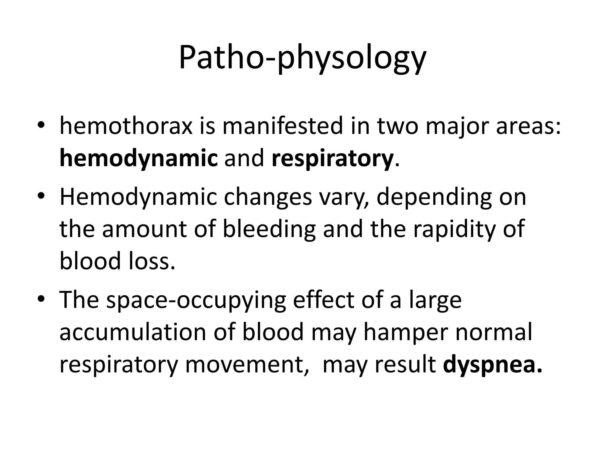 Chest trauma (Emergency Medicine) | PPTX
