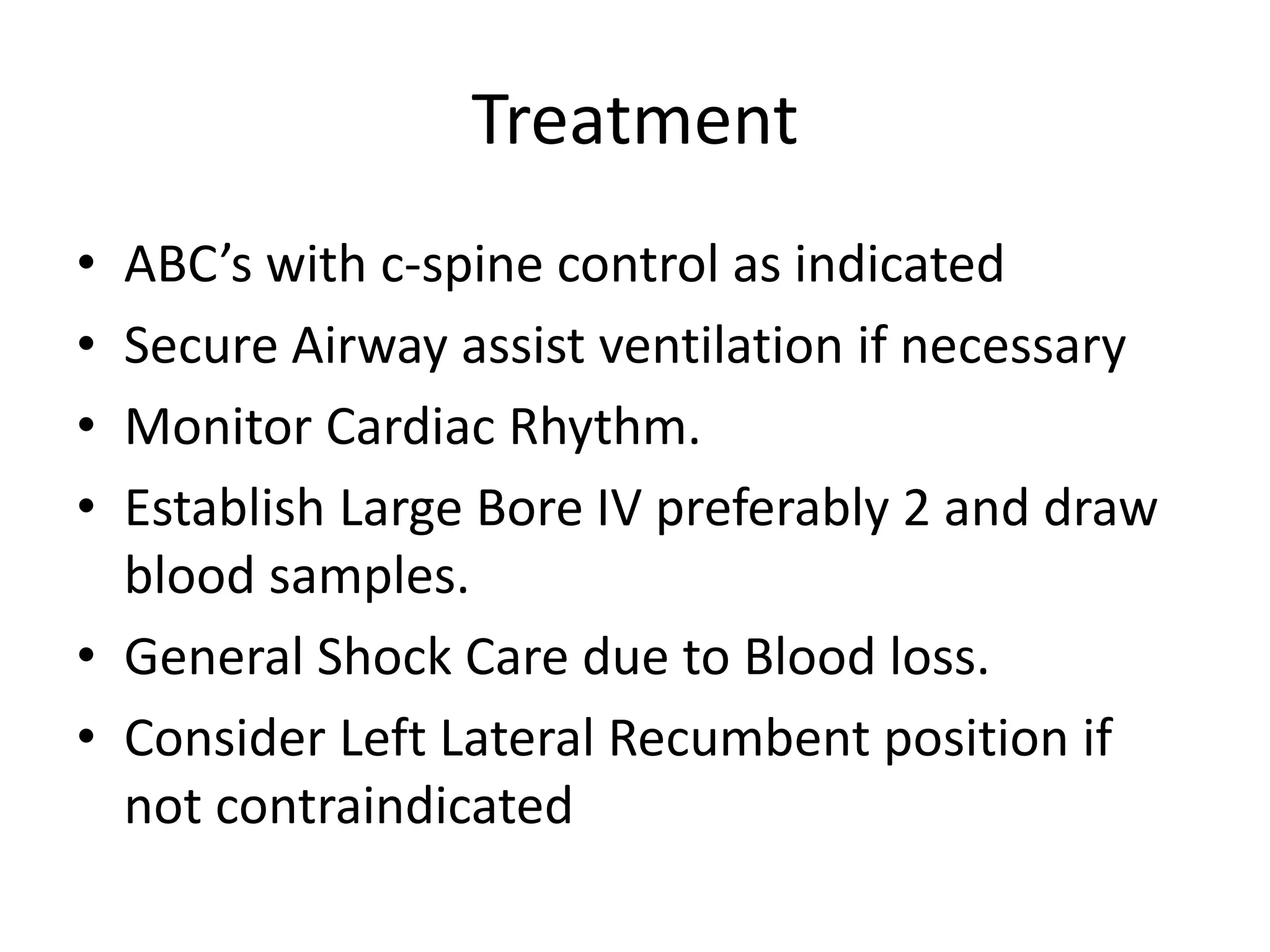 Chest trauma (Emergency Medicine) | PPTX