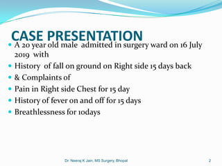 Old Chest trauma case | PDF