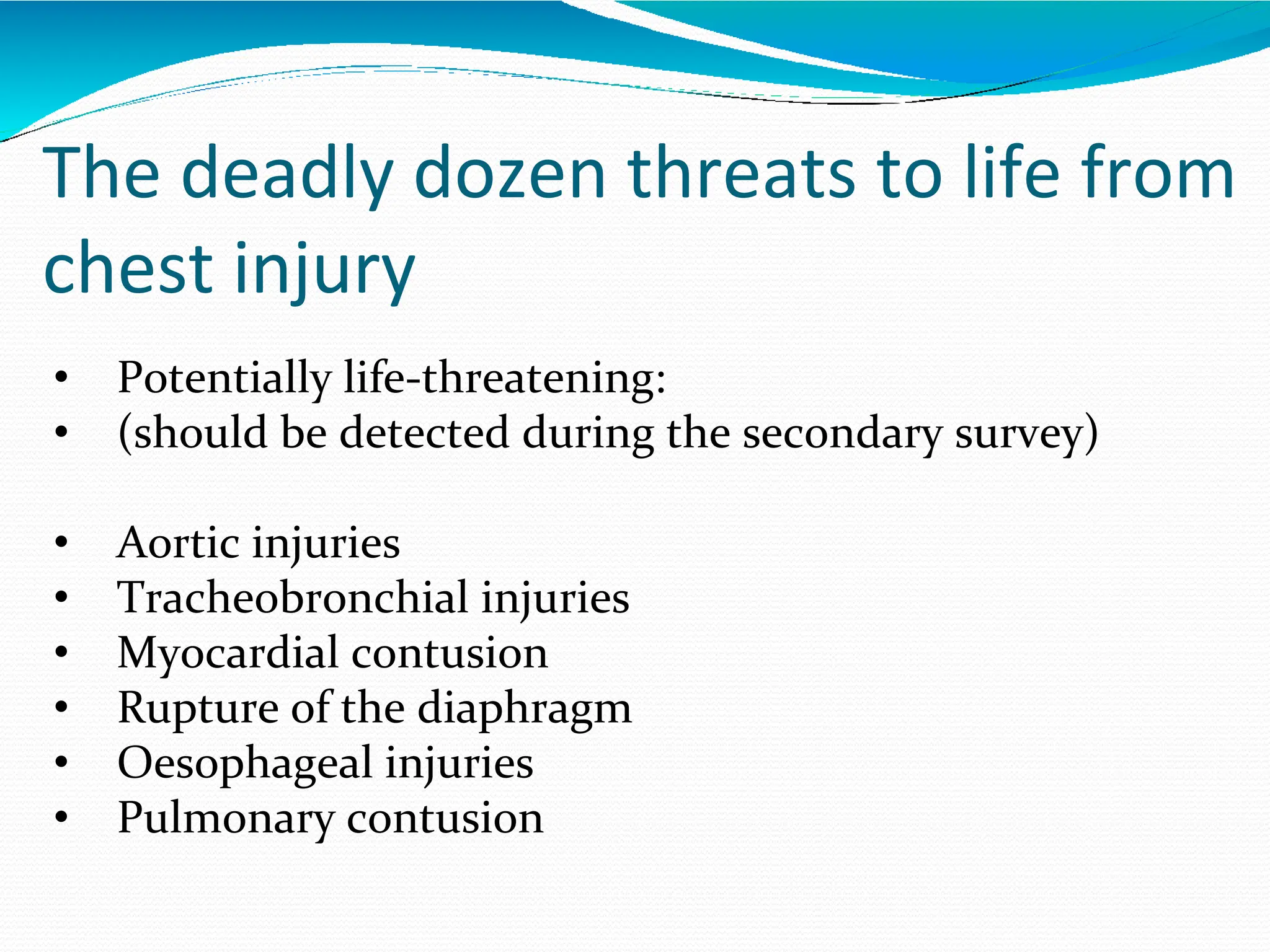 chest trauma forssmann.pptx essential chest trauma | PPT
