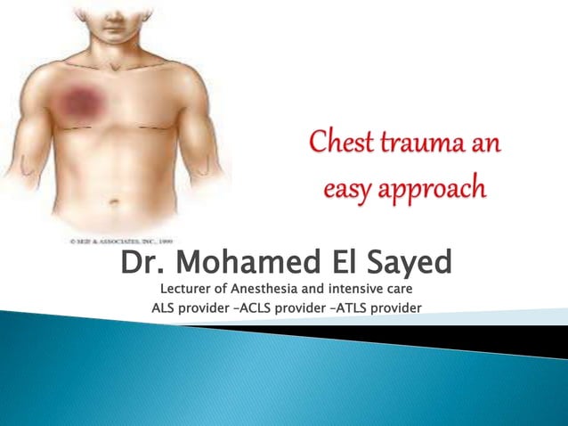 Chest trauma m ibrahim copy | PPTX