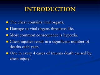 chest trauma no orthopedist presentation | PDF