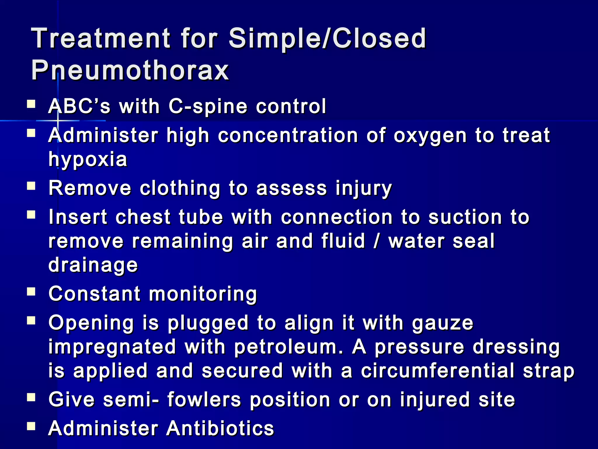 Chest trauma presentation | PPT