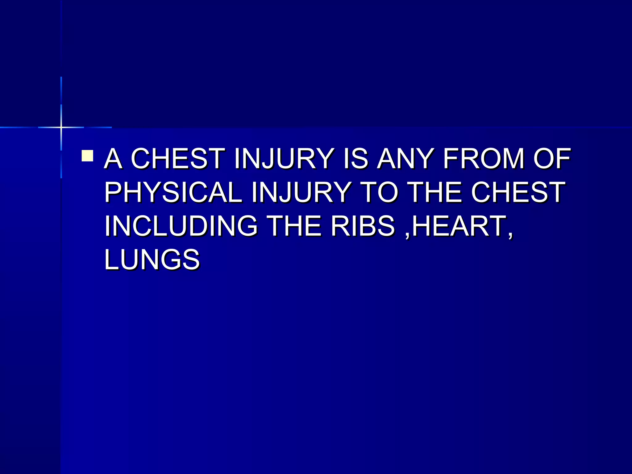 Chest trauma presentation | PPT
