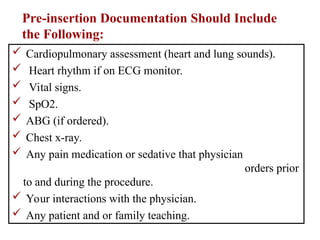 chest tube.power point presentation..... | PPT